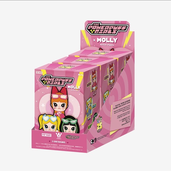 POP MART | Toys | Powerpuff Girls X Molly Action Figure Whole Set ...